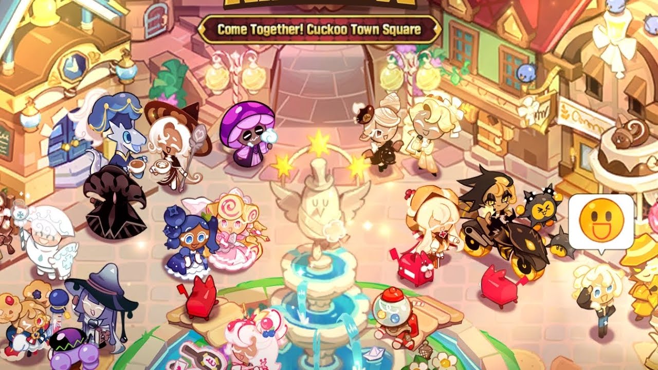 the cookie run kingdom town square experience - YouTube