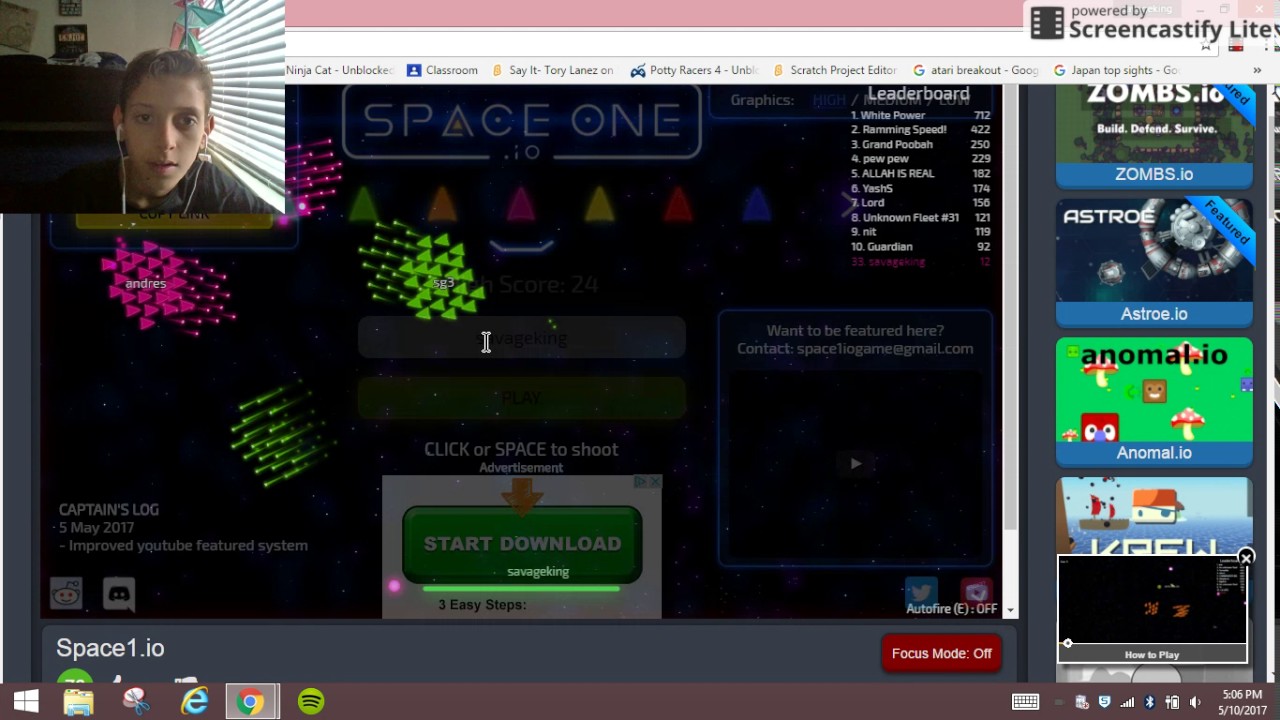 first space.io video ever on this channel - YouTube