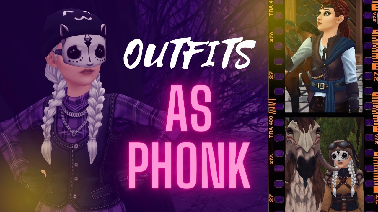 SSO OUTFITS AS ♫PHONK SONGS♫ I Starstable Online - YouTube