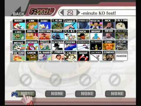 The Roster of Super Smash Bros. - YTP x Memes! - YouTube