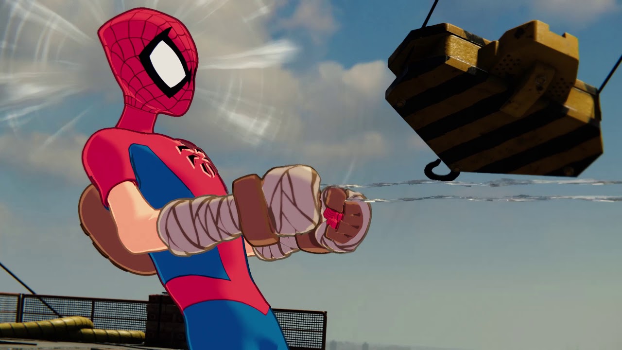 Recreating Epic Helicopter Chase In Spider Clan Suit - Spider Man Ps4 ...