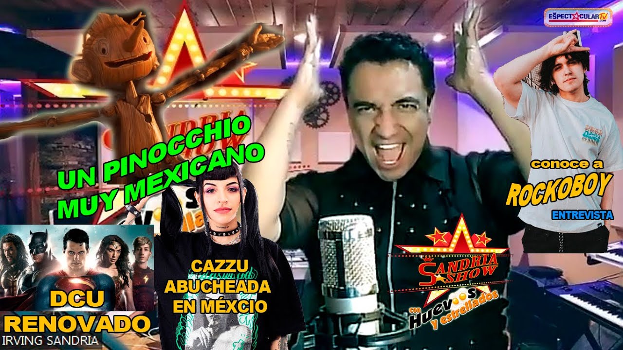 Pinocho muy mexicano- DCU renovación - conoce a ROCKOBOY entrevista- y ...