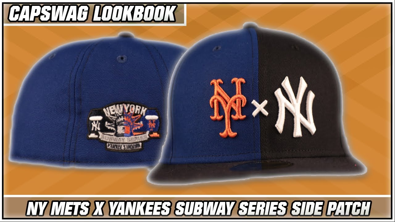 New York Yankees x Mets Subway Series Patch Fitted | Split Crown ...