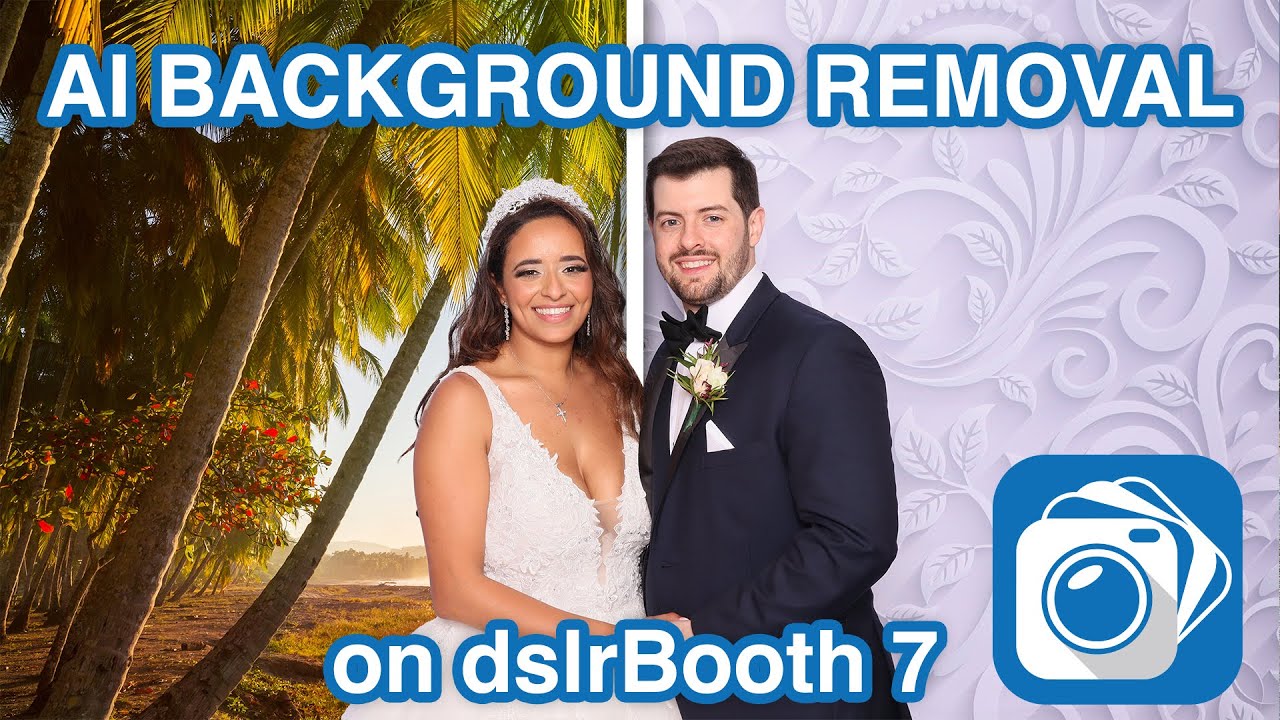 AI Background Removal for dslrBooth 7 Photo Booth Software - YouTube