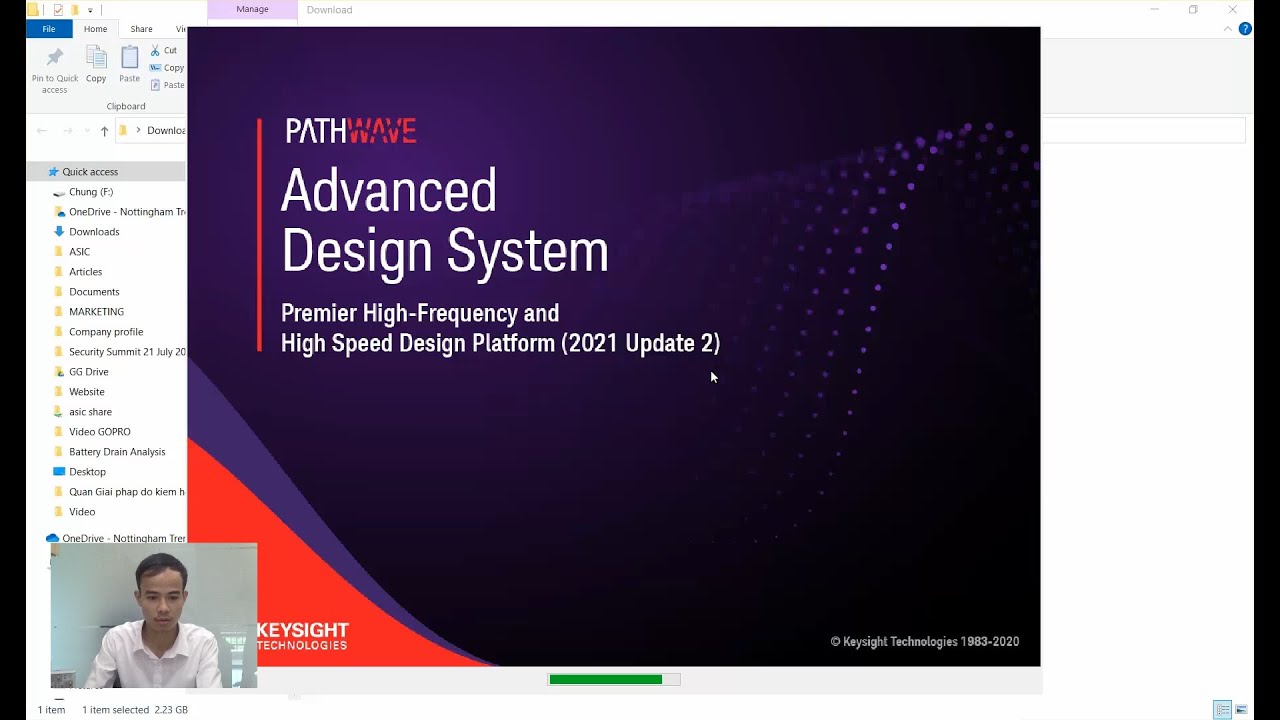 Hướng dẫn tải và cài đặt phần mềm Pathwave Advanced Design System - YouTube