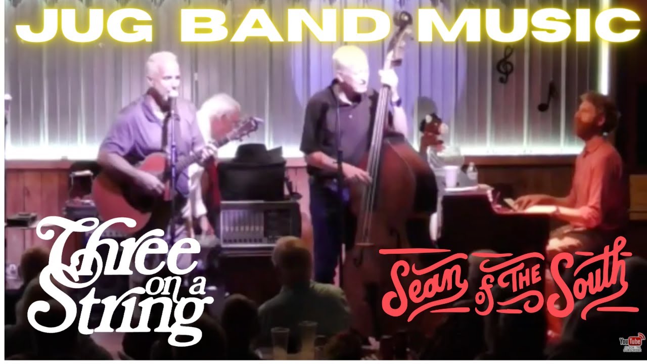 Three on a String with Sean Dietrich - Jug Band Music - YouTube