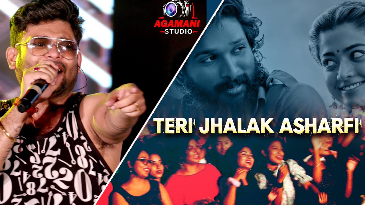 Teri jhalak asharfi || Live Singing by - Anik Dhar | College students ...