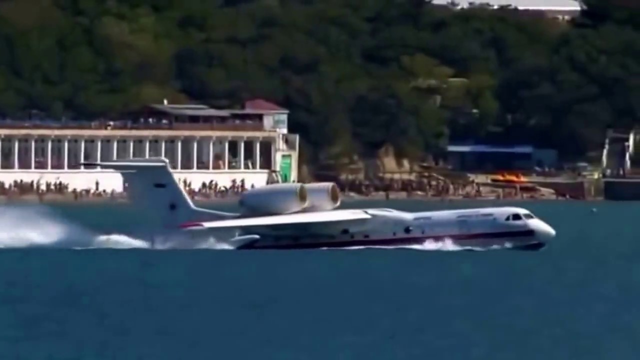 Ever seen a flight take off from water Amazing incident 2017 - YouTube