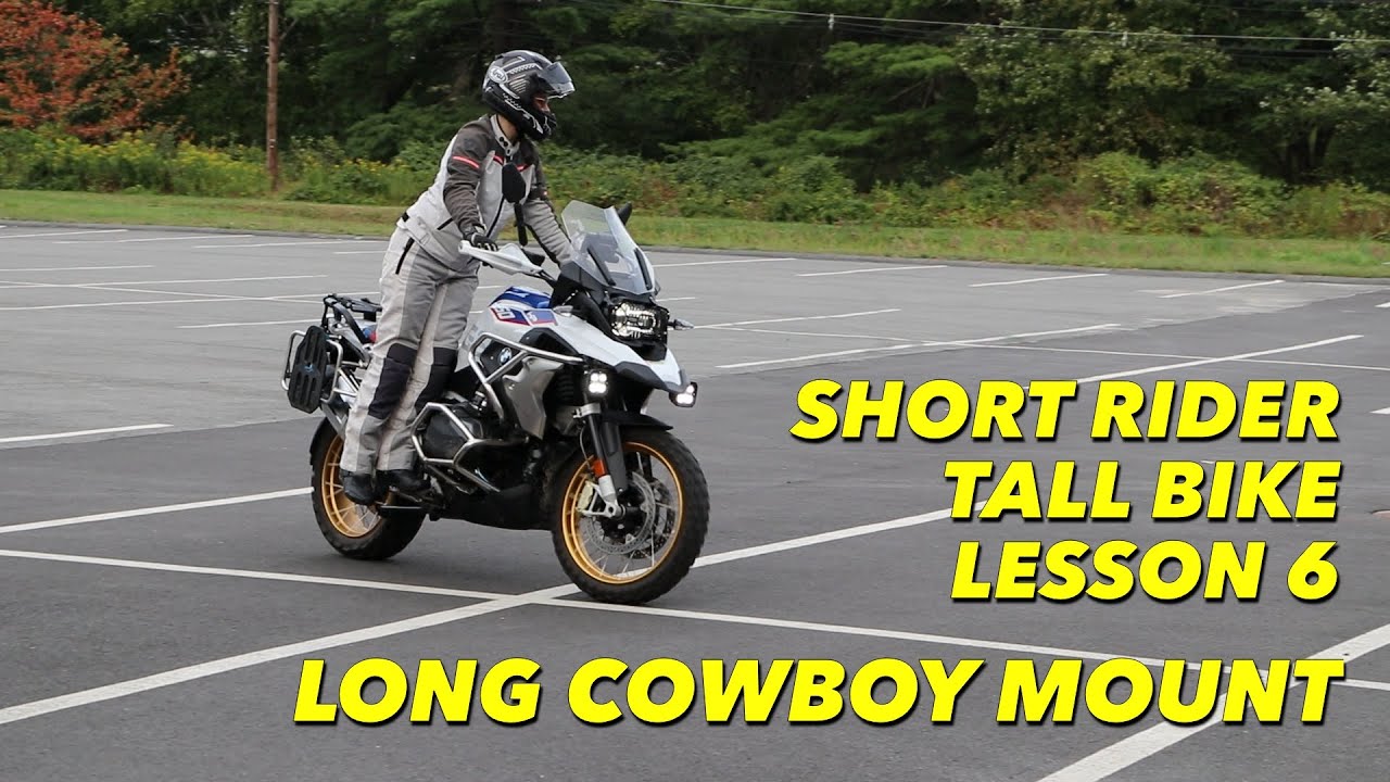 Short Motorcycle Riders - Long Cowboy Mount - YouTube
