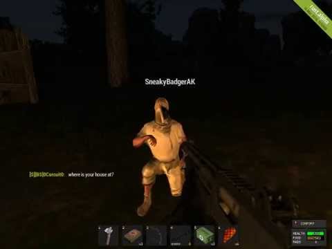 Rust, AK's spazzy neck hat glitch - YouTube