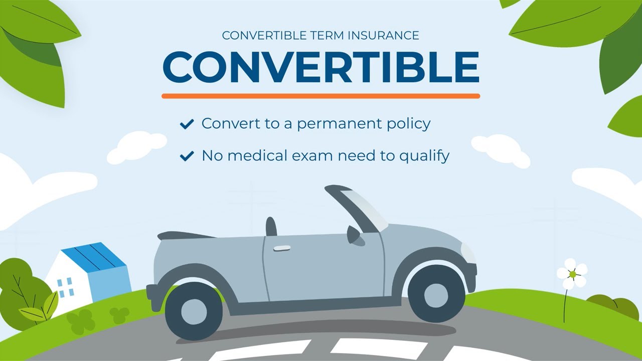 Convertible term life insurance - YouTube