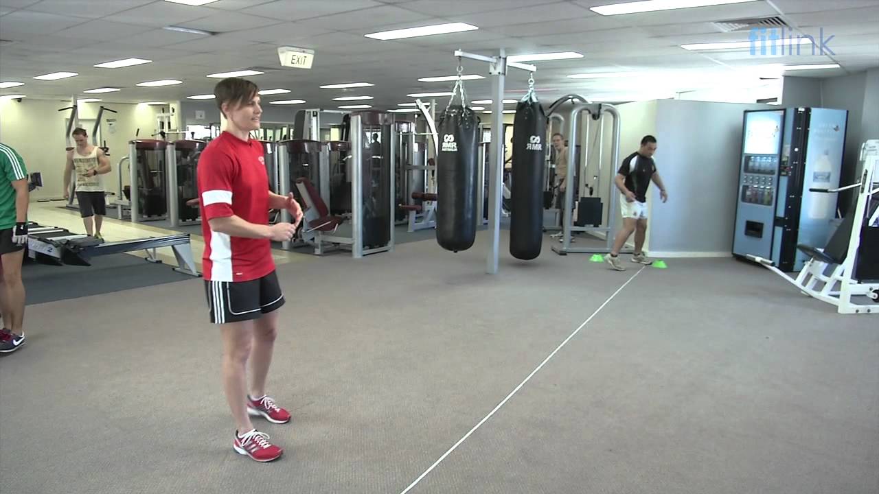 Fitness Test - 3 Hop Test - YouTube