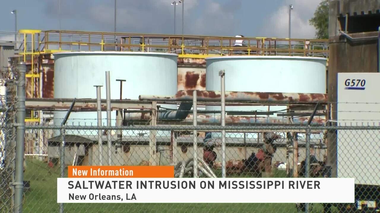 Mississippi River Saltwater Intrusion - YouTube