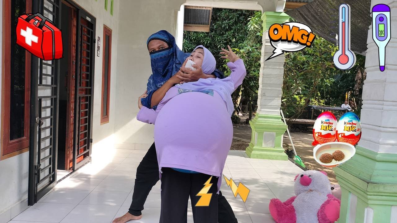 Drama Lucu 😂😍😘 Ibu Hamil Di Bekap Culik Pakai Sapu Tangan - YouTube