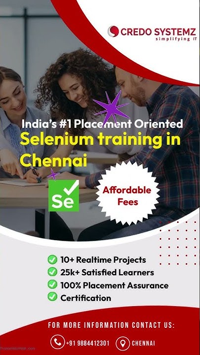 Selenium Training in Chennai | Best Selenium Training Institute in ...