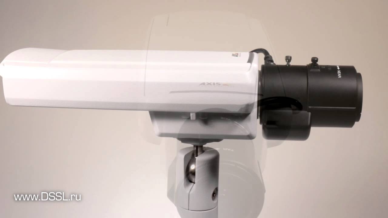 IP камера Axis P1346 - YouTube