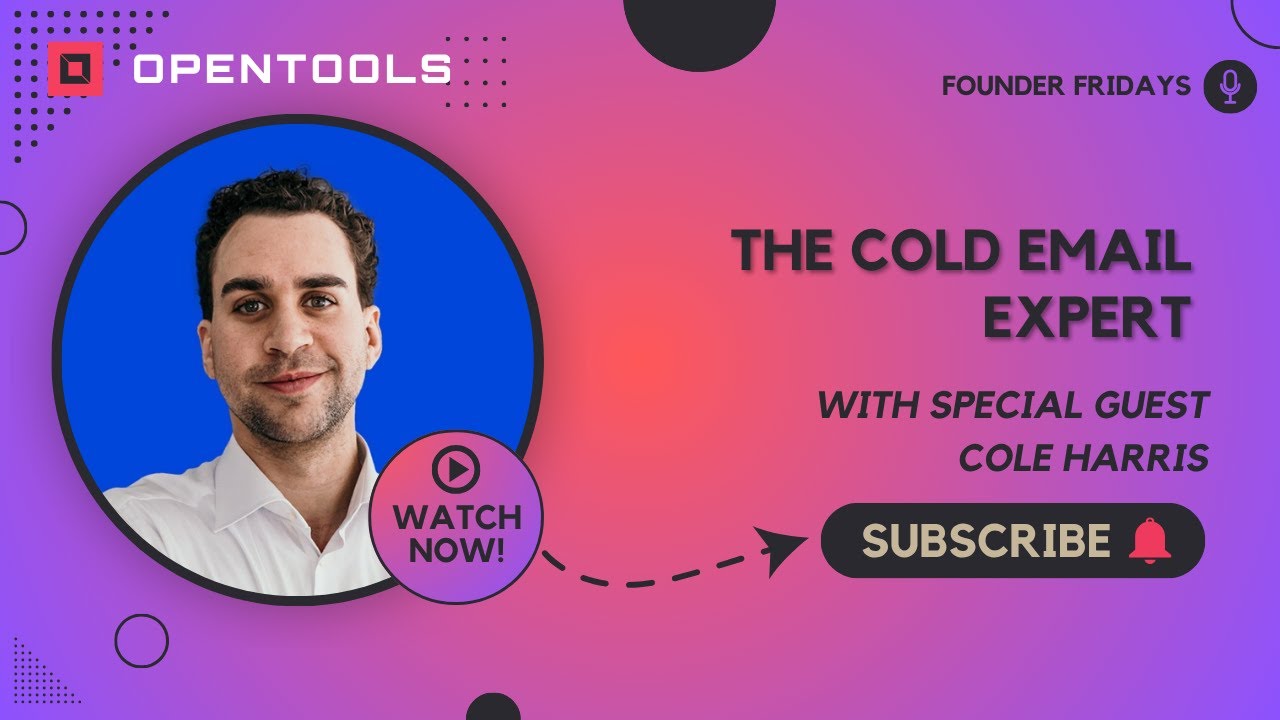 The Cold Email Playbook: How Cole Harris Built Prospect Up - YouTube