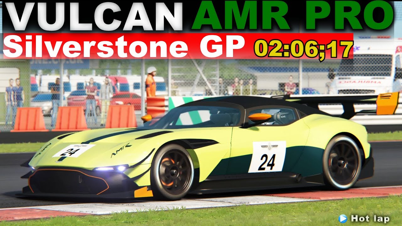 Aston Martin Vulcan fritando Silverstone! [ AMR PRO ] │ Volta rápida Assetto Corsa - YouTube