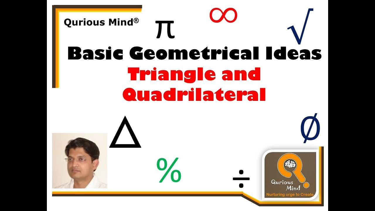 Basic Geometrical Shapes - Triangle and Quadrilateral - YouTube