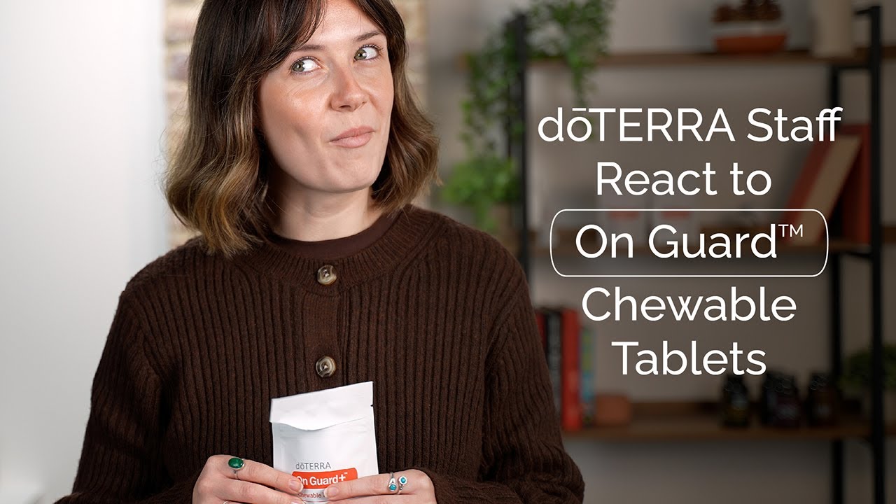 doTERRA Staff React to On Guard Chewable Tablets - YouTube