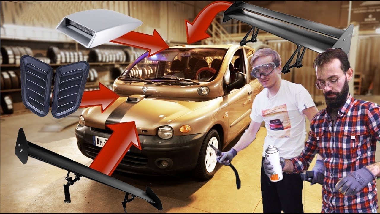 Fiat Multipla AMG Stage 4 PACK AÉRO : Objectif 500km/h - Vilebrequin ...