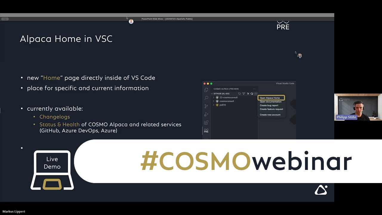 Webinar: Learn what´s new in COSMO Alpaca in January 2025 - YouTube