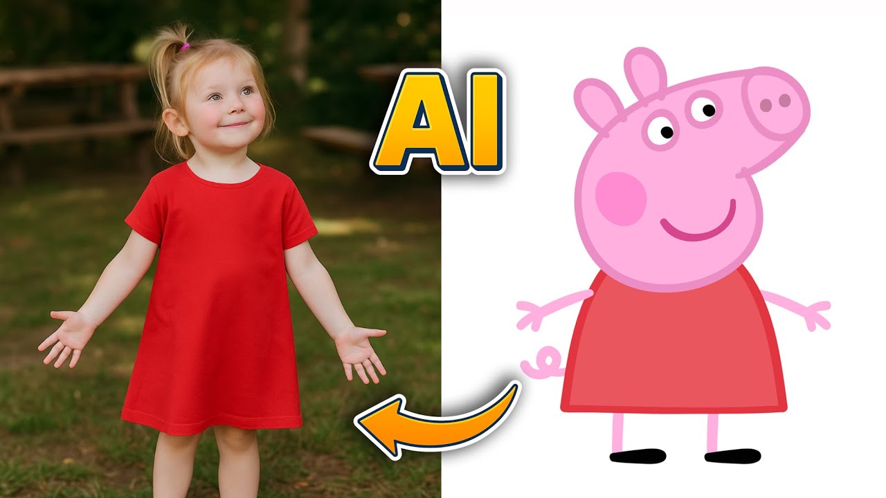 Peppa Pig Characters in REAL LIFE (AI Generated Transformation) - YouTube