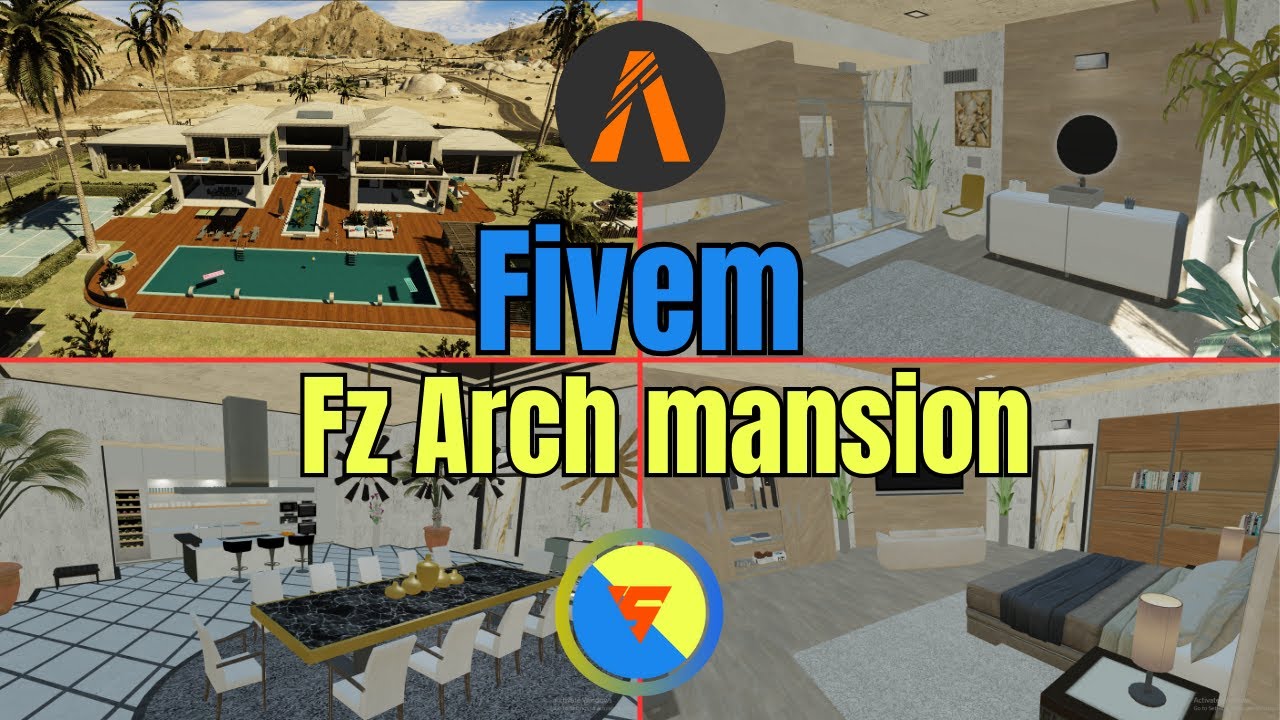 fz Arch mansion GTA V Dev | FiveM Dev - YouTube