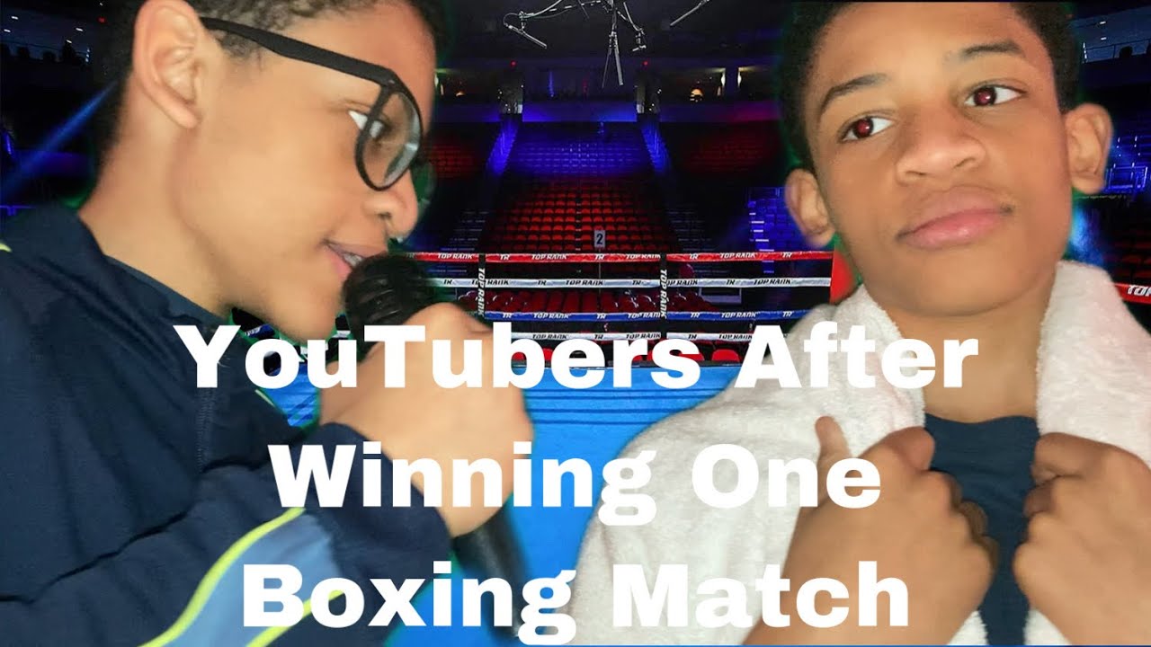YouTubers After They Win One Boxing Match - YouTube