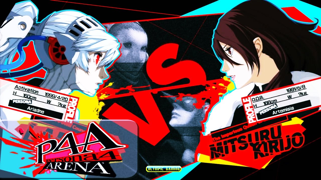 Persona 4 Arena Ultimax: Esagra (Labrys) Vs Wimmy3 (Mitsuru Kirijo) PSN ...