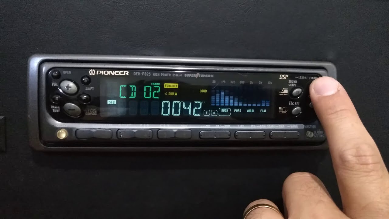 Pioneer Deh P836, Deh P825, Keh P8450, Keh P7450 - YouTube
