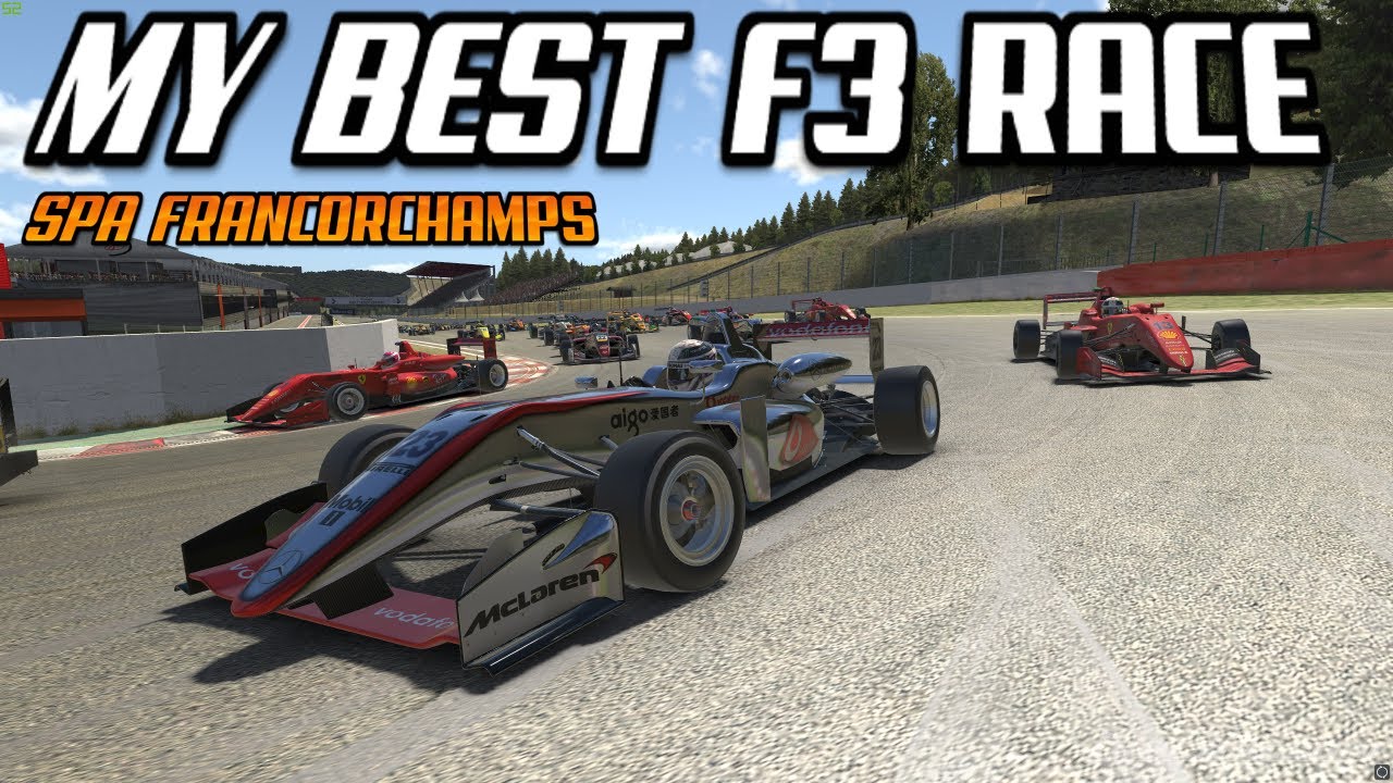 My Best F3 Race | iRacing VR | Formula 3 @ Spa | Oculus Rift S - YouTube