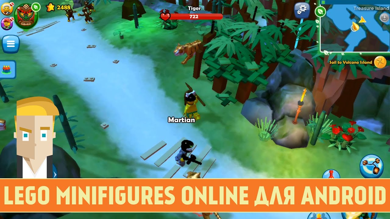 LEGO Minifigures Online для Android - MMORPG во вселенной ЛЕГО - YouTube
