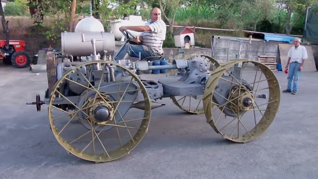 TRATTORE PAVESI P4 - YouTube