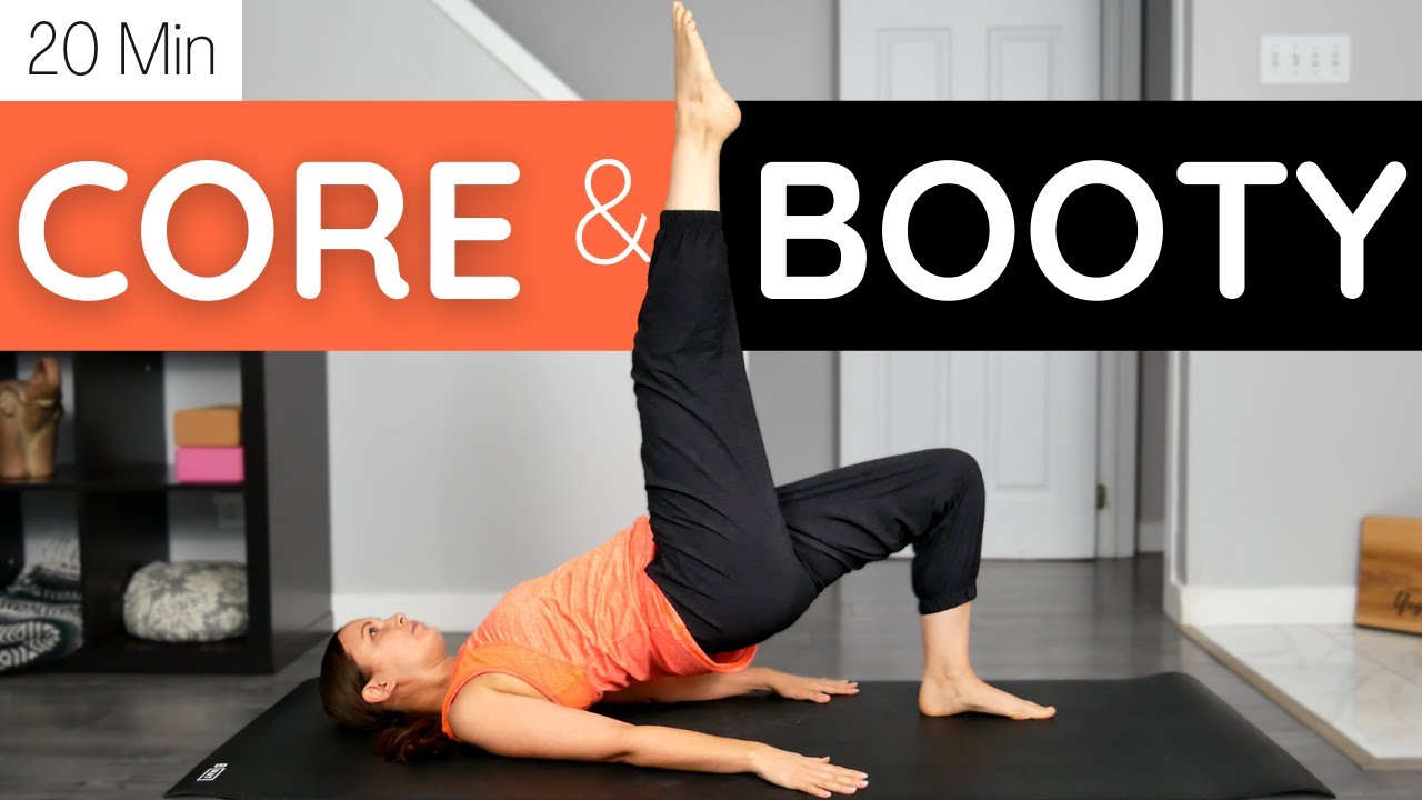 Yoga For Core And Booty | 20 Minute Yoga | Yoga with Rachel - YouTube