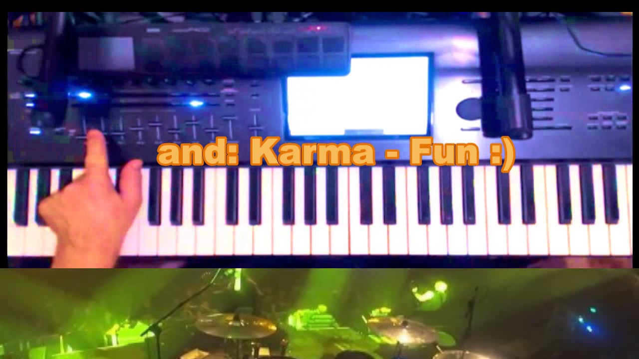 Korg Kronos Super-Combi drums & Karma Tutorial - YouTube
