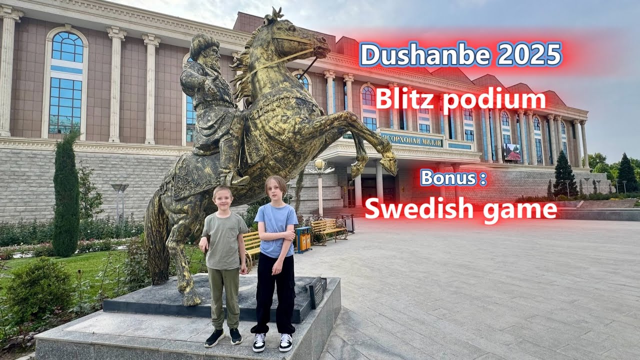 Dushanbe 2025 - Western Asia Youth Chess Championship 2025 - Blitz ...