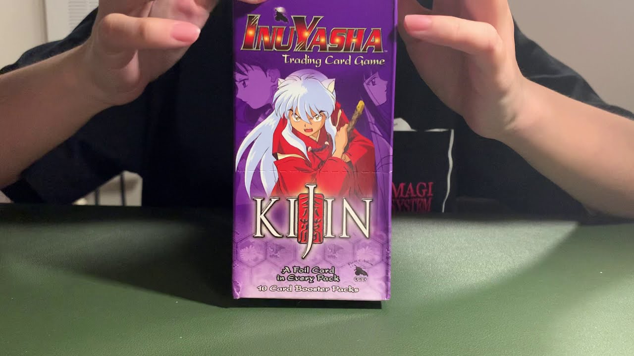 Opening Video for Inuyasha Trading Cards Kijin Box - YouTube