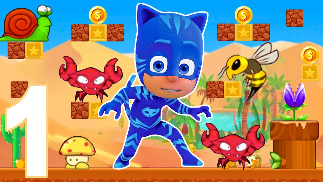 Pj Masks - Power Heroes Nuevos Personajes Catboy y Anyu - Juegos para ...