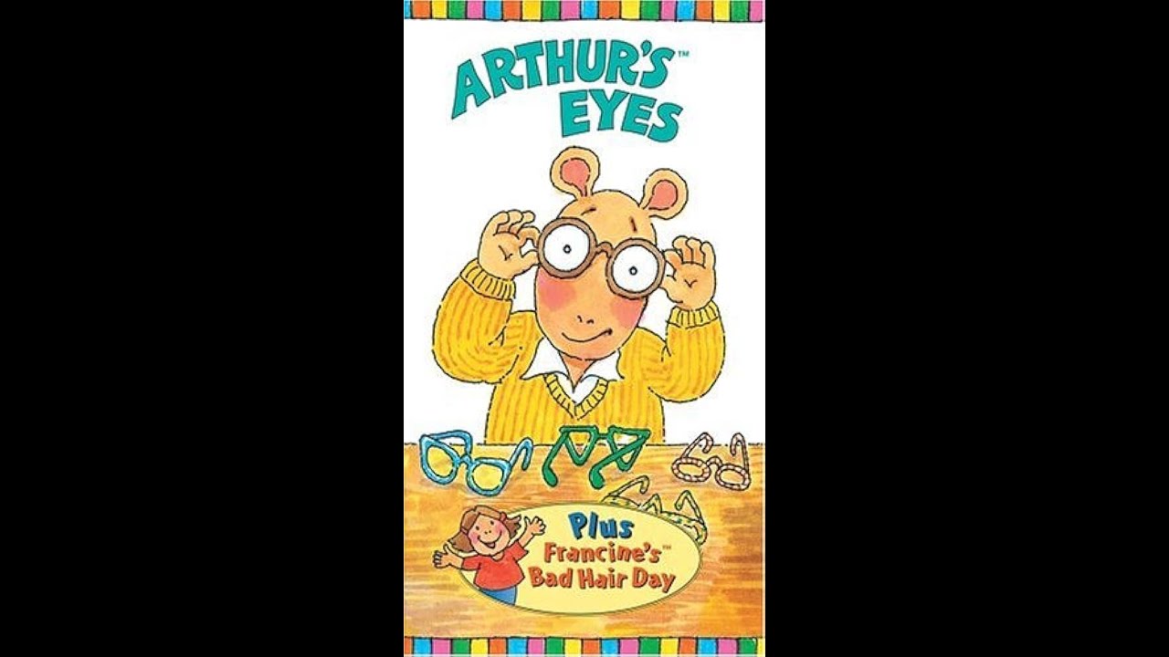 Opening & Closing to Arthur: Arthur's Eyes 1997 VHS (Children's Book-of ...