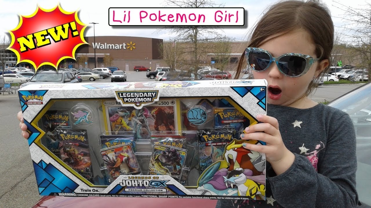 Lil Pokemon Girl - NEW Johto GX Pokemon Box Opening - YouTube