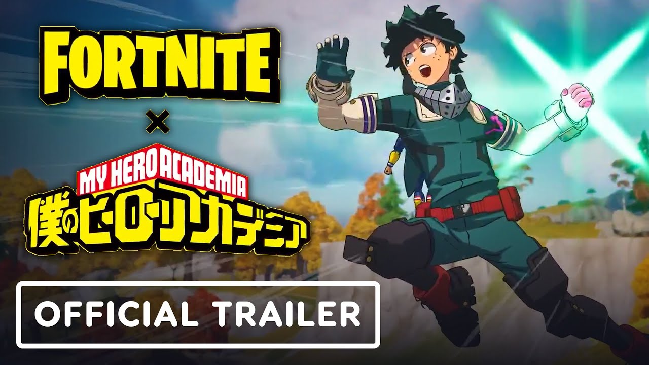 Fortnite x My Hero Academia - Official Collab Trailer - YouTube