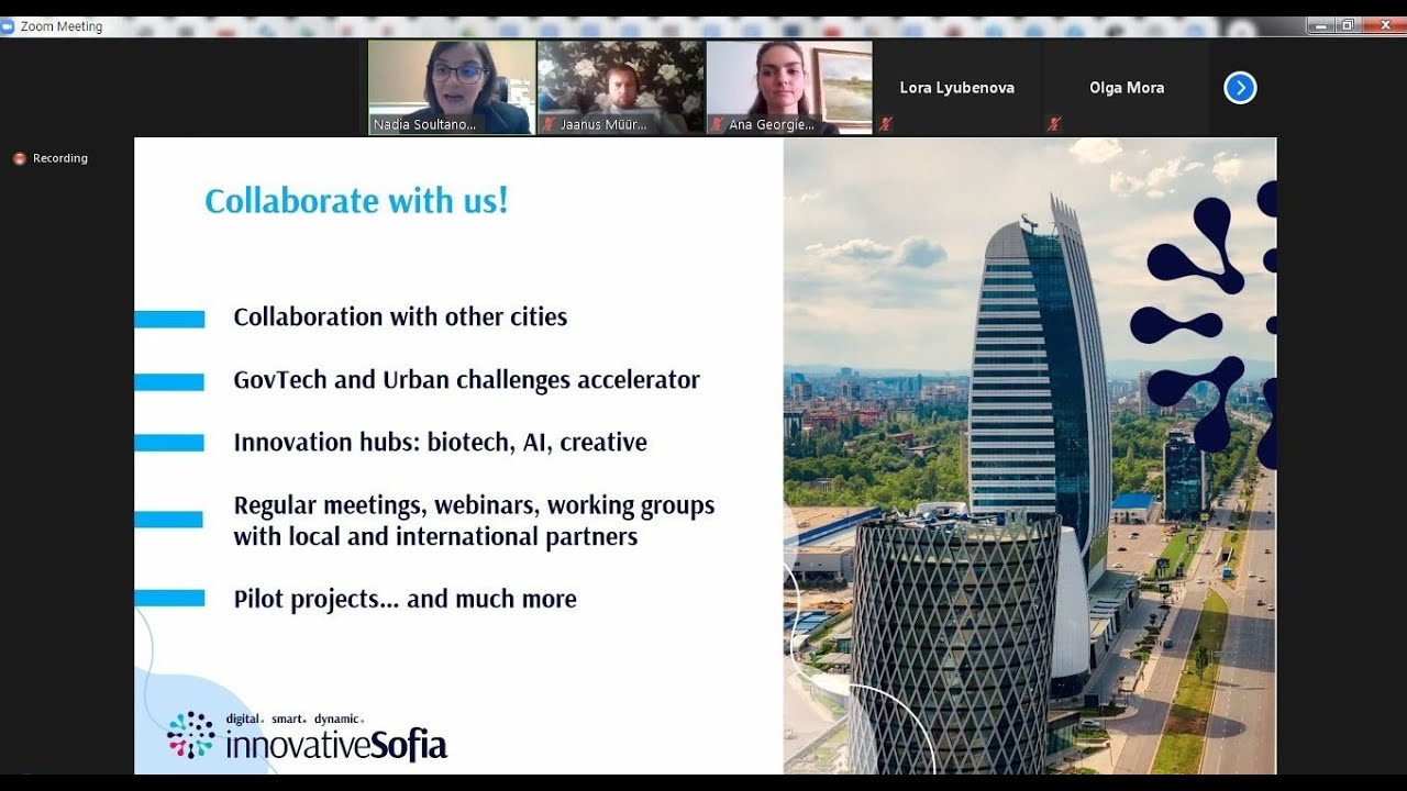 Innovative Sofia Meets Innovative Tallinn - YouTube
