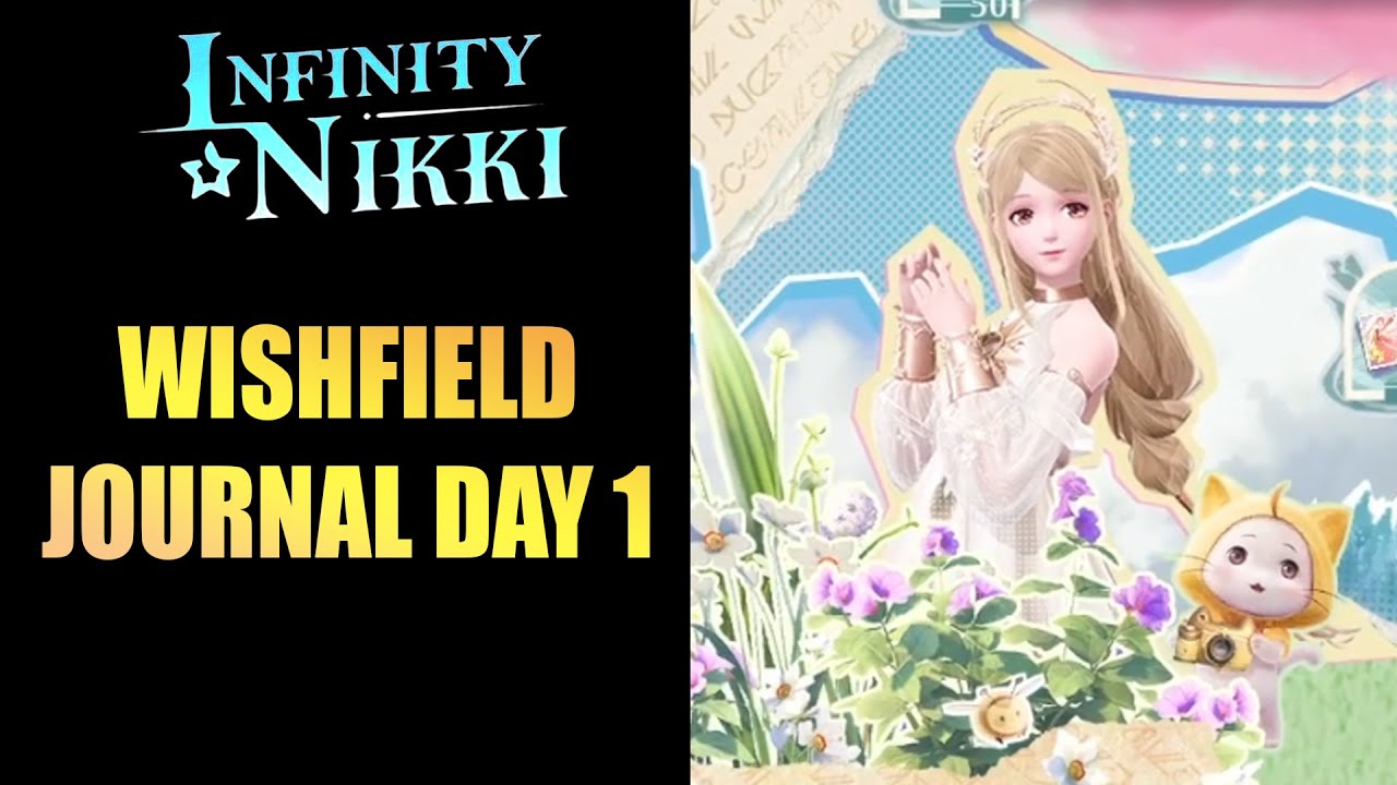 Wishfield Journal Day 1 - Whimstar Collection INFINITY NIKKI - YouTube