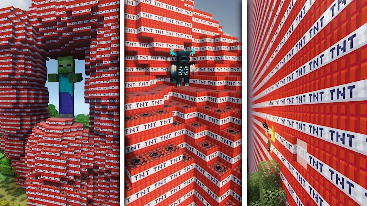 Compilation of my BIGGEST Minecraft Explosions Ever! - YouTube