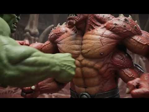 four arms vs Hulk