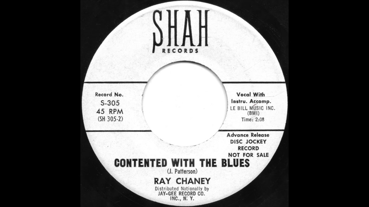 Ray Chaney ‎– Contented With The Blues - YouTube