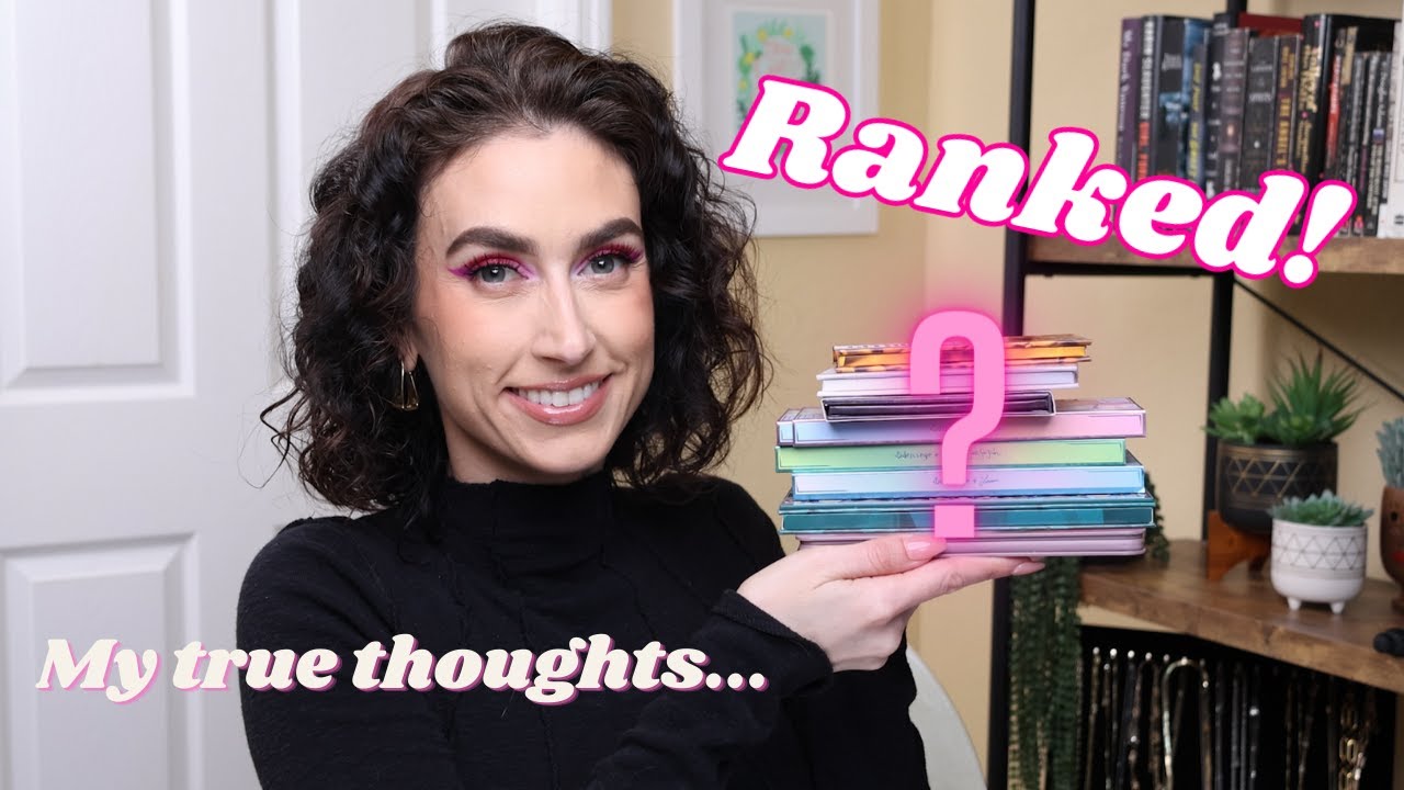 RANKING ALL MY NEWEST PALETTES FROM WORST TO BEST! March 2023 Palette ...