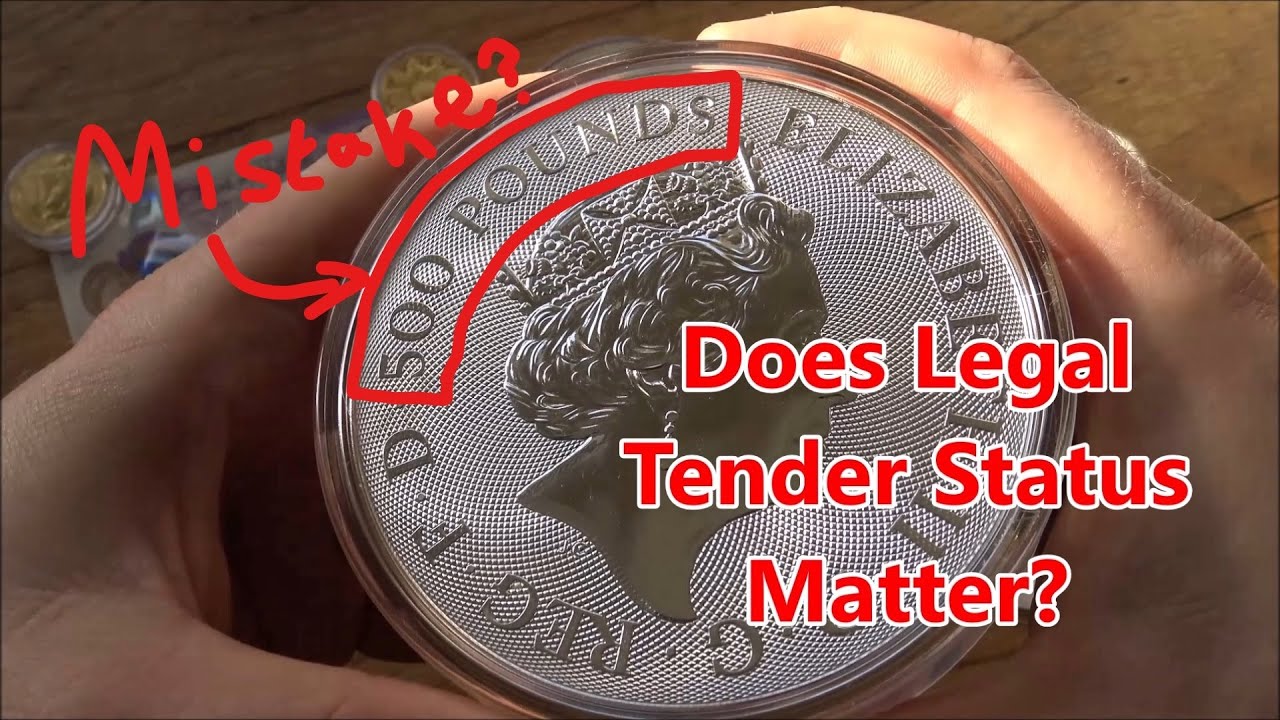 Did The Royal Mint Make a Mistake - Does The Legal Tender Status of ...