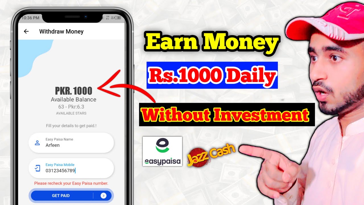 Earn Money Without Investment | Daily 1000 | How To Earn Money Online ...